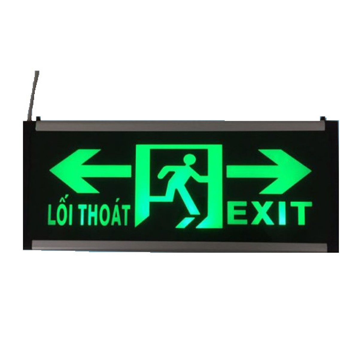 Đèn Exit thường chỉ hướng 2 bên 2 mặt Lilang【Nhập Khẩu Chính hãng ...